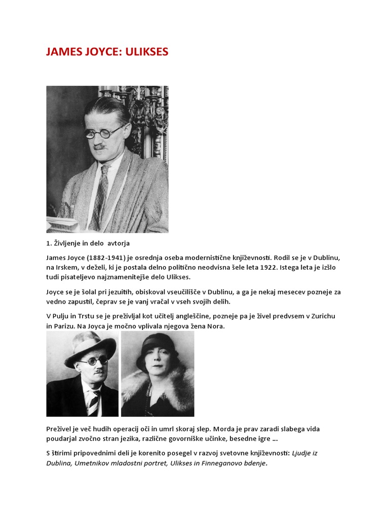 James Joyce | PDF