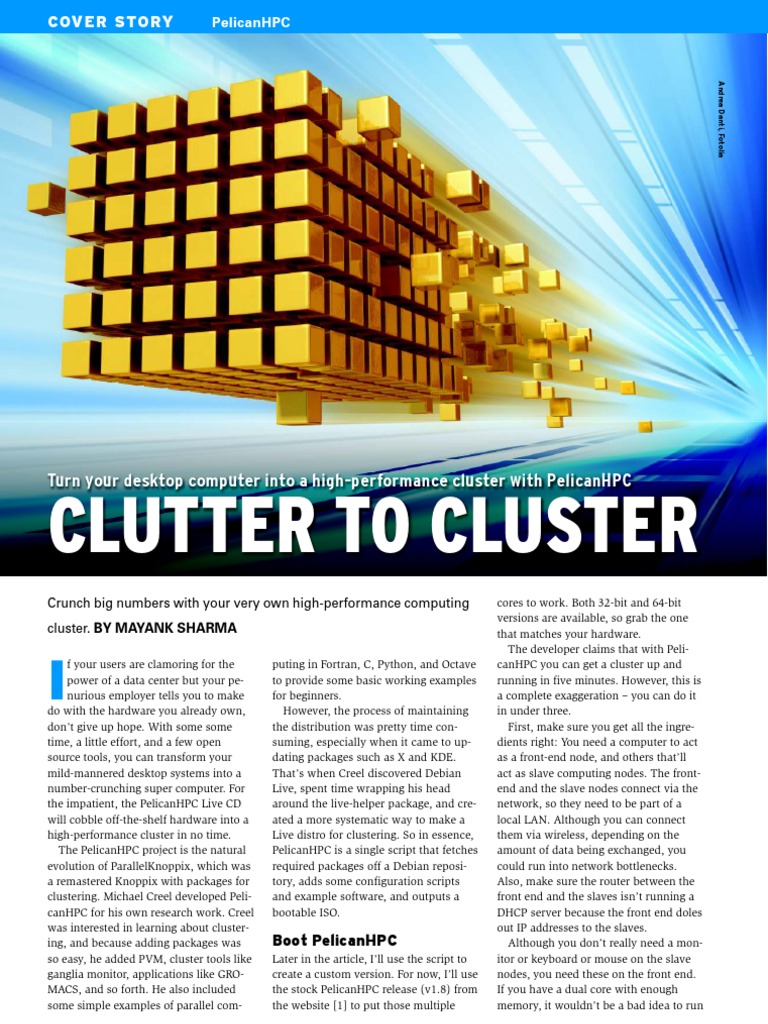 Pelican HPC | Download Free PDF | Message Passing Interface | Computer Cluster