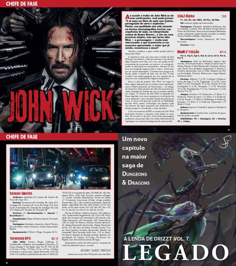 Chefe de Fase - John Wick | PDF