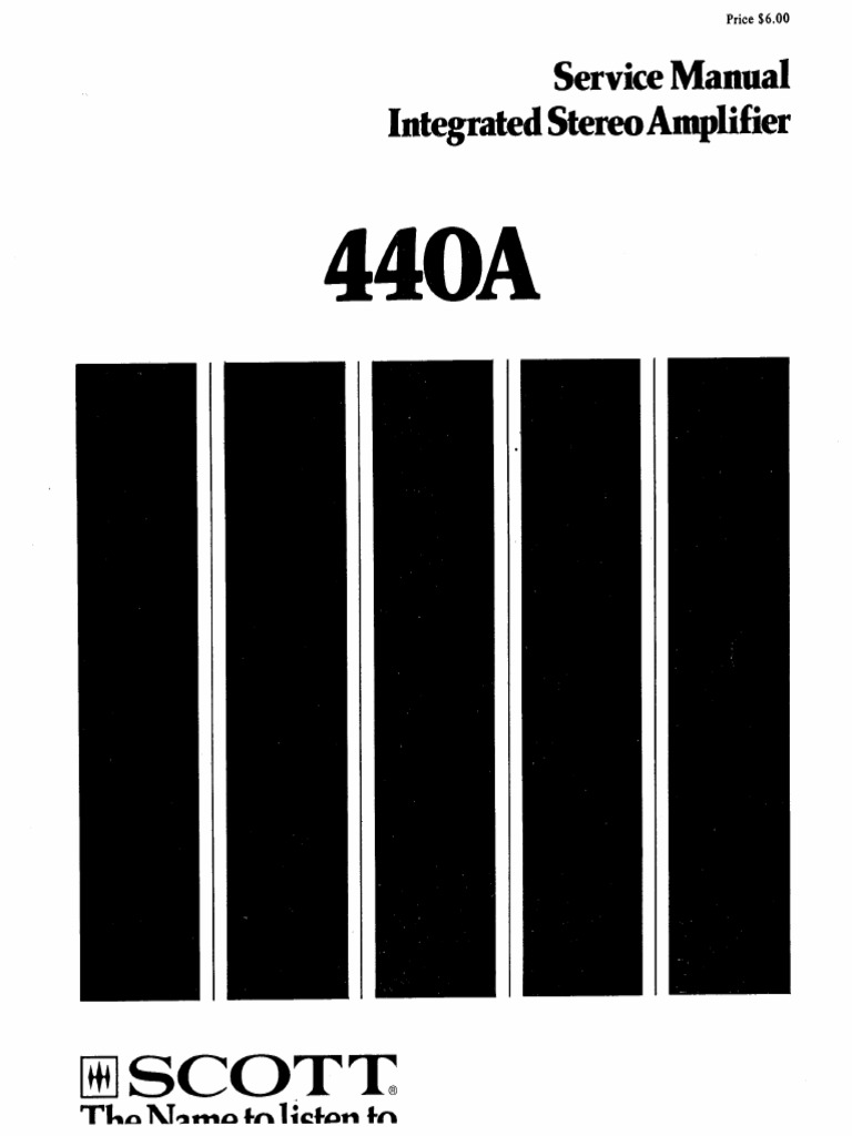 Hfe HH Scott 440a Service | PDF