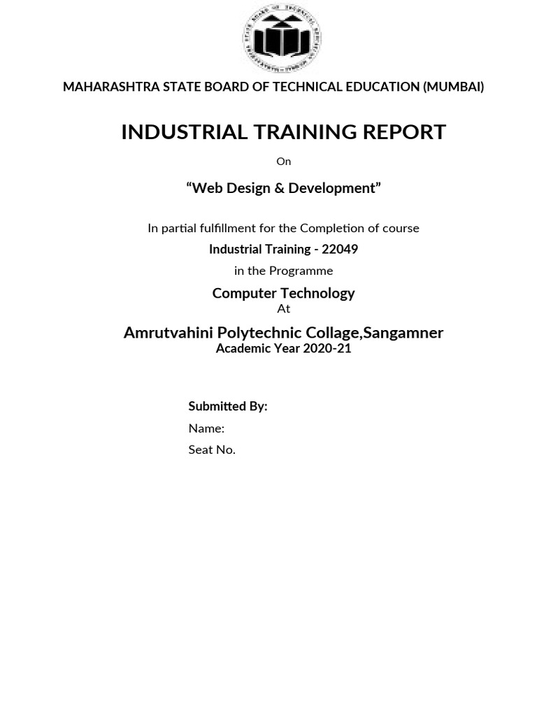 Final ITR Report 2022-23 | PDF | Html Element | Html