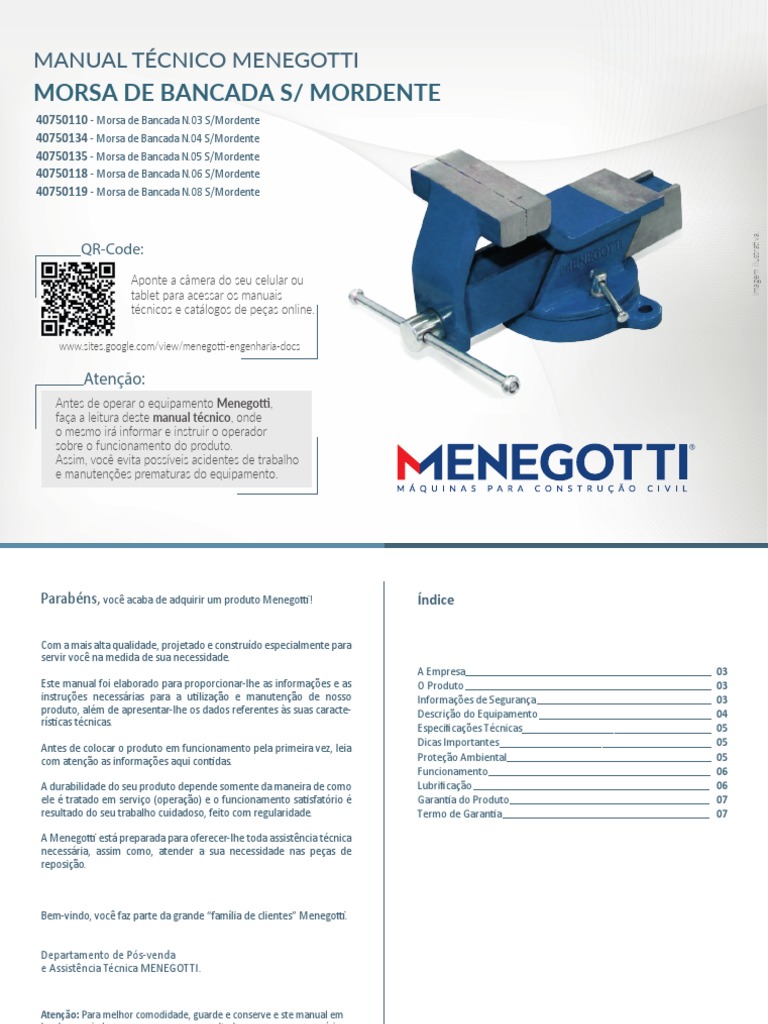 Manual Tecnico Morsas - Português | PDF | Qualidade (negócios) | Marca