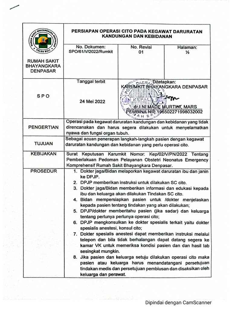 SC Cito Kurang Dari 30 Menit | PDF