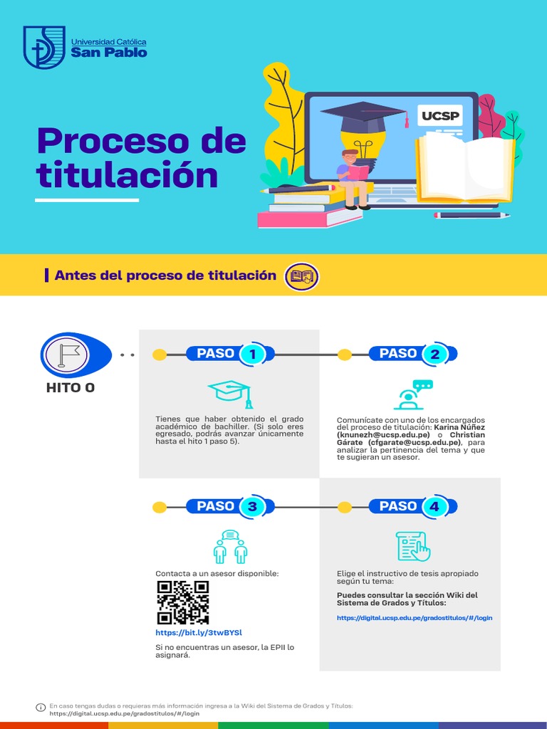 Proceso de Titulación | PDF