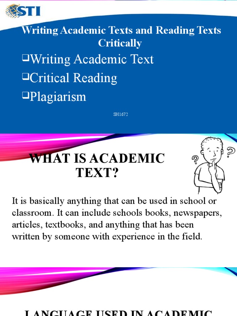 Academic Text | PDF | Plagiarism | Proofreading
