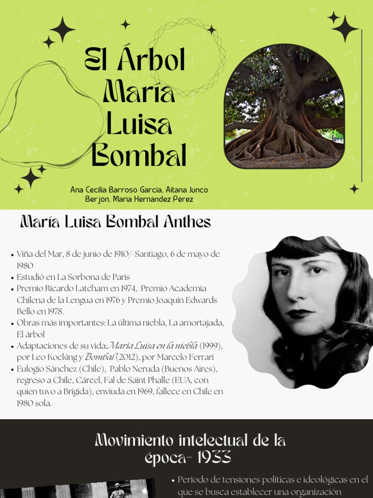 El Árbol - María Luisa Bombal | PDF