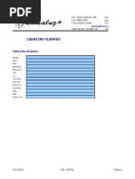 Romaneio Excel | PDF