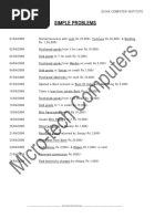 Tally Prime Question Paper TP001 | PDF | Debits And Credits | Accounting