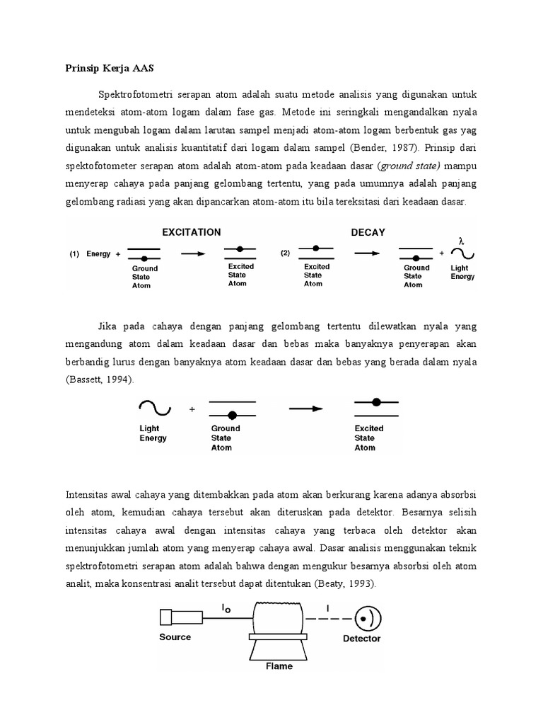 Prinsip Kerja AAS | PDF