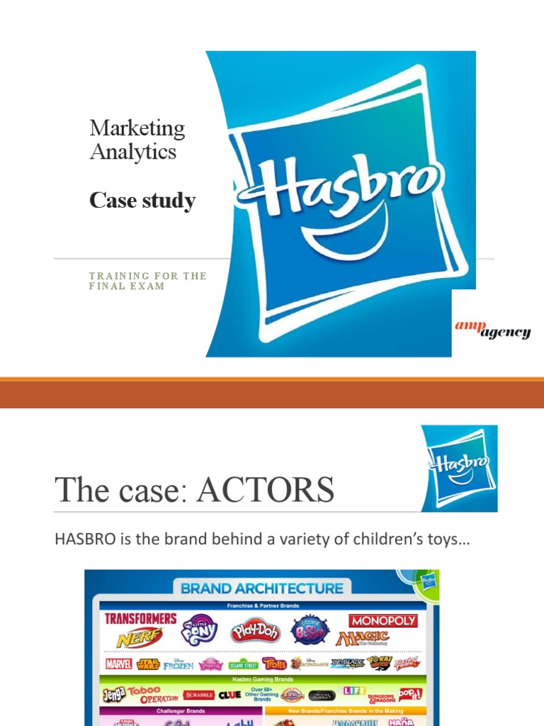 Correction Hasbro Case Study | PDF | Analytics | Marketing