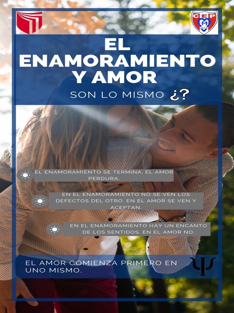 Enamoramiento y amor: diferencias clave | PDF