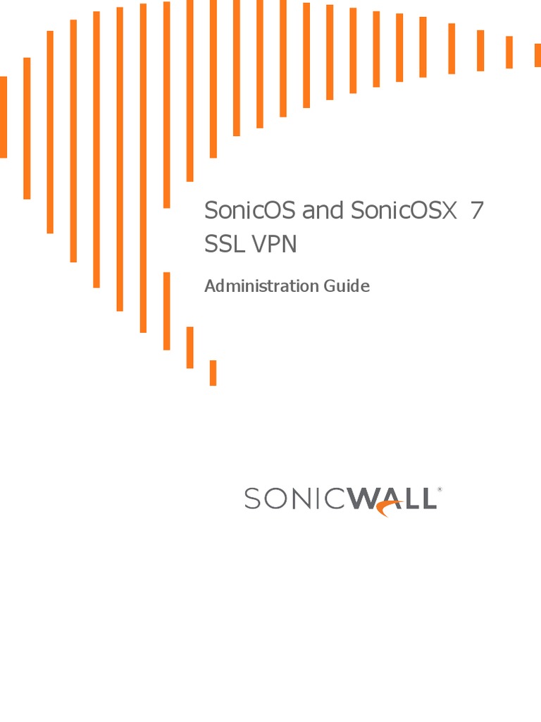 14 Sonicos-7-0-0-0-Ssl - VPN | PDF | Proxy Server | Virtual Private Network