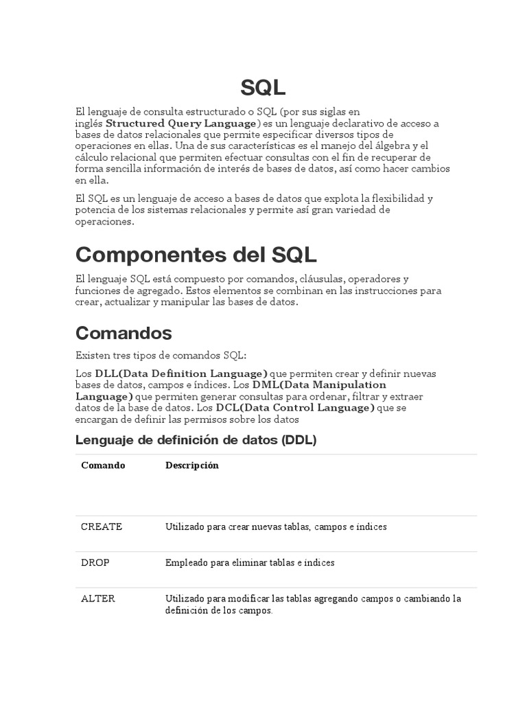 Transact Sql Pdf Sql Software De Gestión De Datos