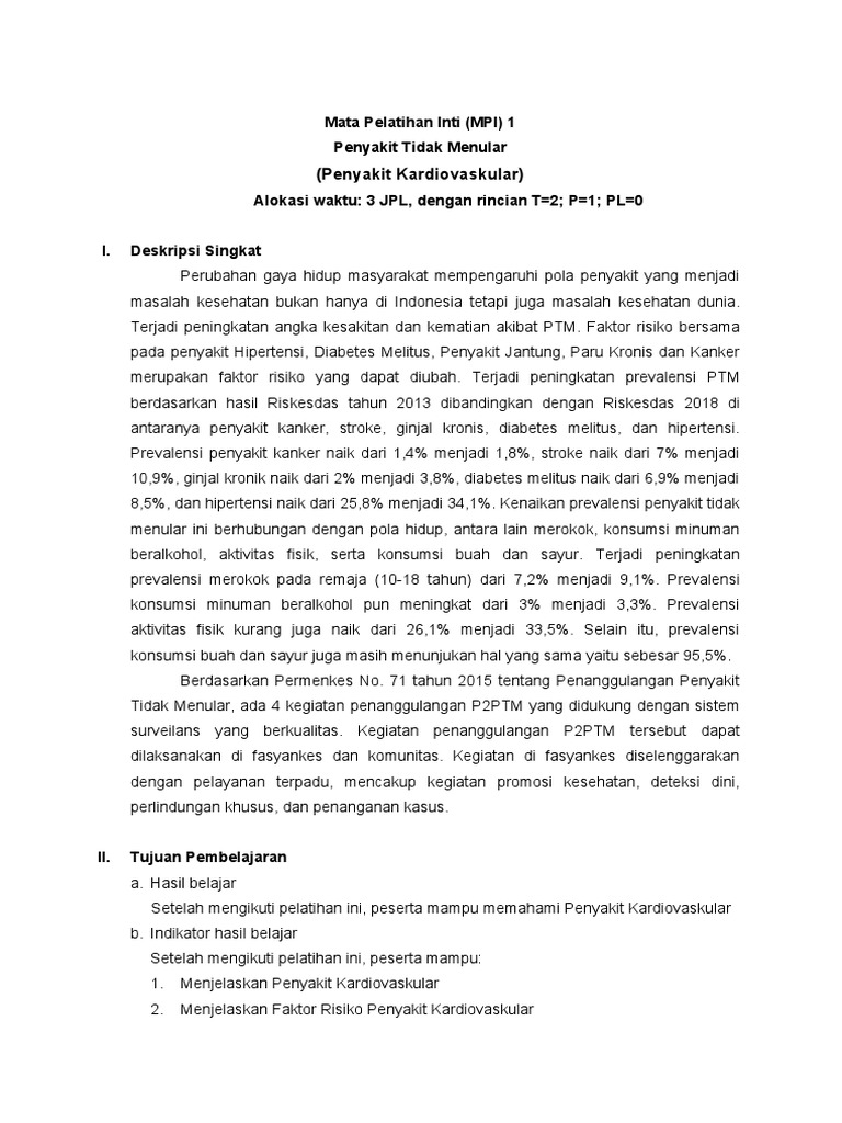 Modul SURVEILANS PJP | PDF