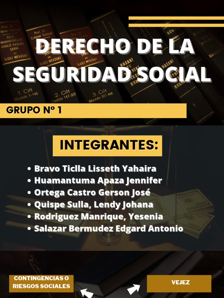 Derecho a la seguridad social | PDF