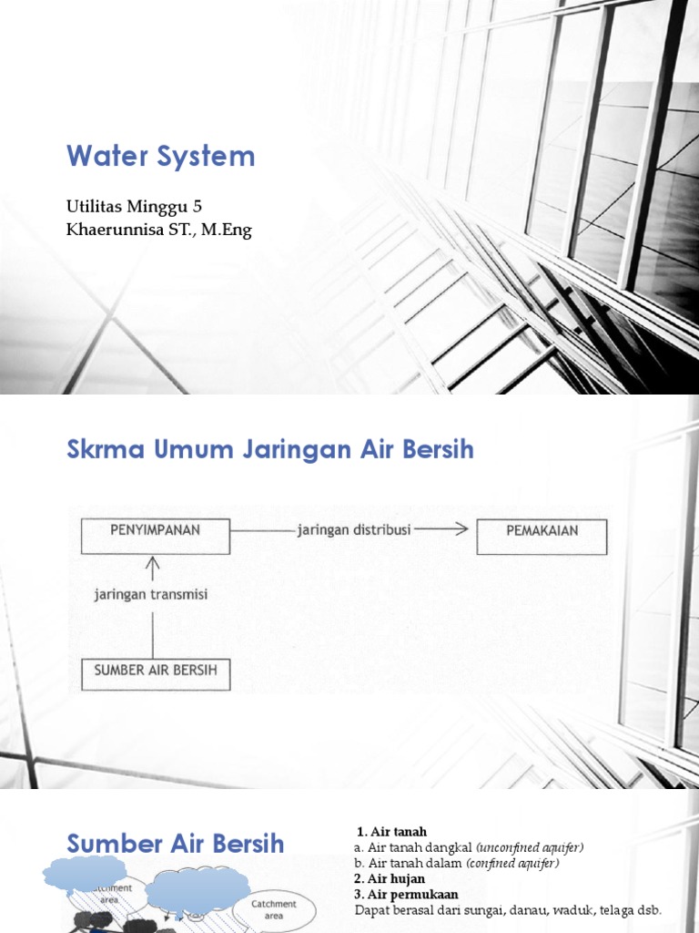 Water System | PDF