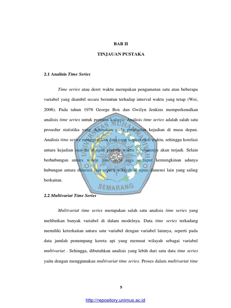 Analisis Time Series dan Metode ARIMA | PDF
