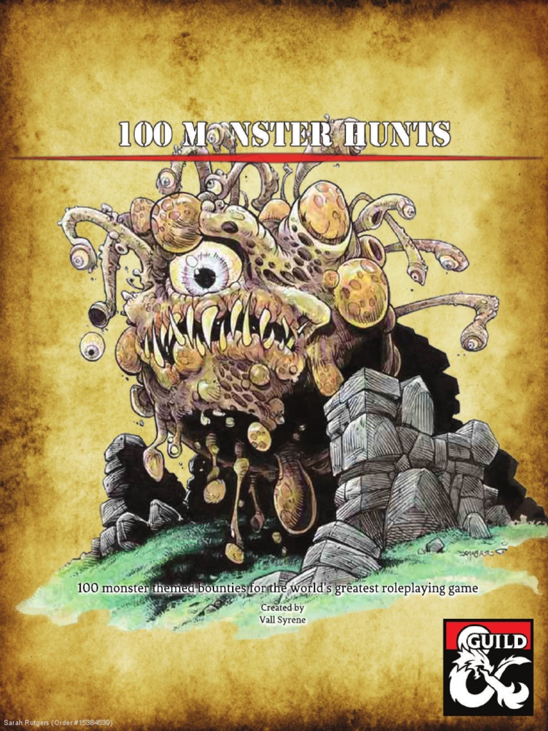 RPG Game Monster Bounties by Vali Syrene | PDF