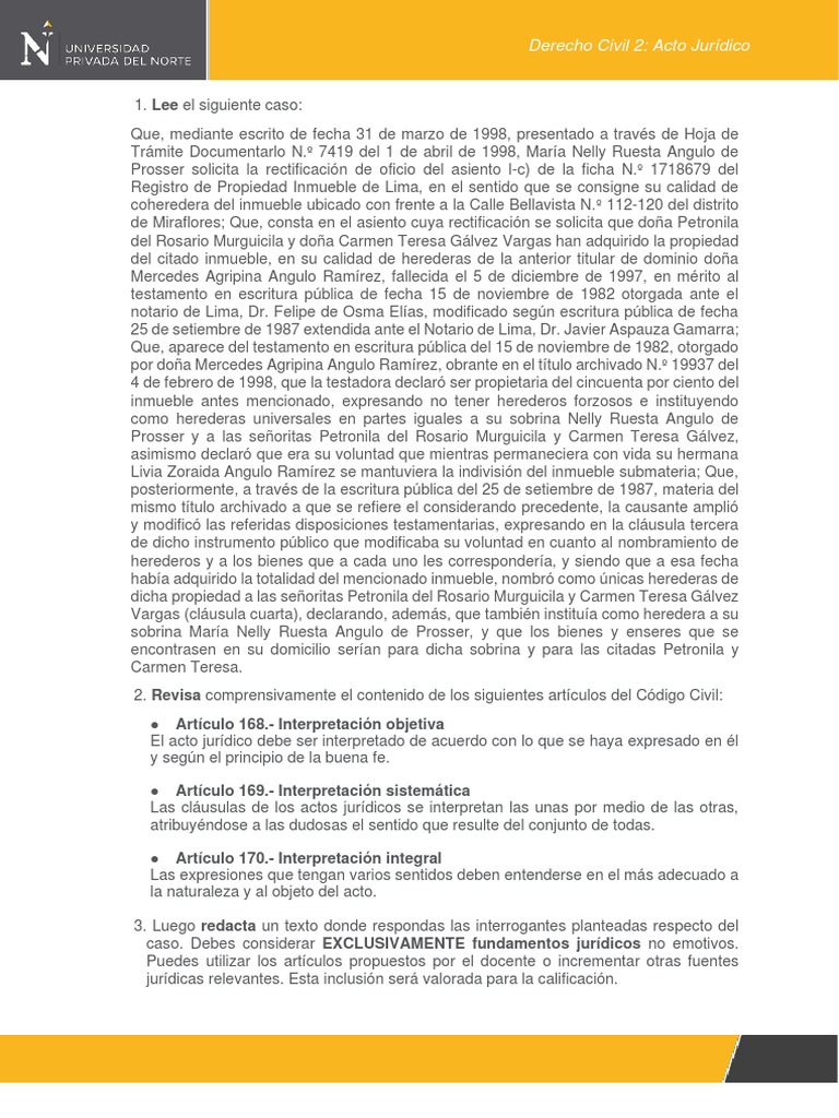 Interpretación Del Acto Juridico | PDF | Justicia | Crimen y violencia