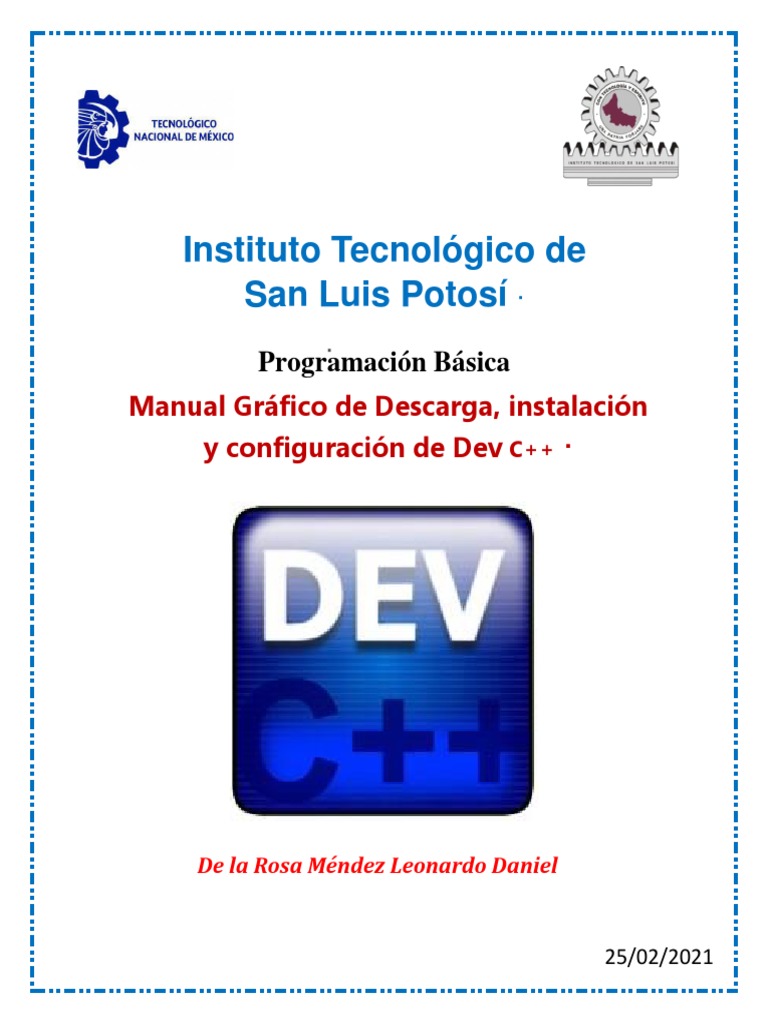 Manual Gráfico de Descarga, Instalación y Configuración de Dev C++ | PDF