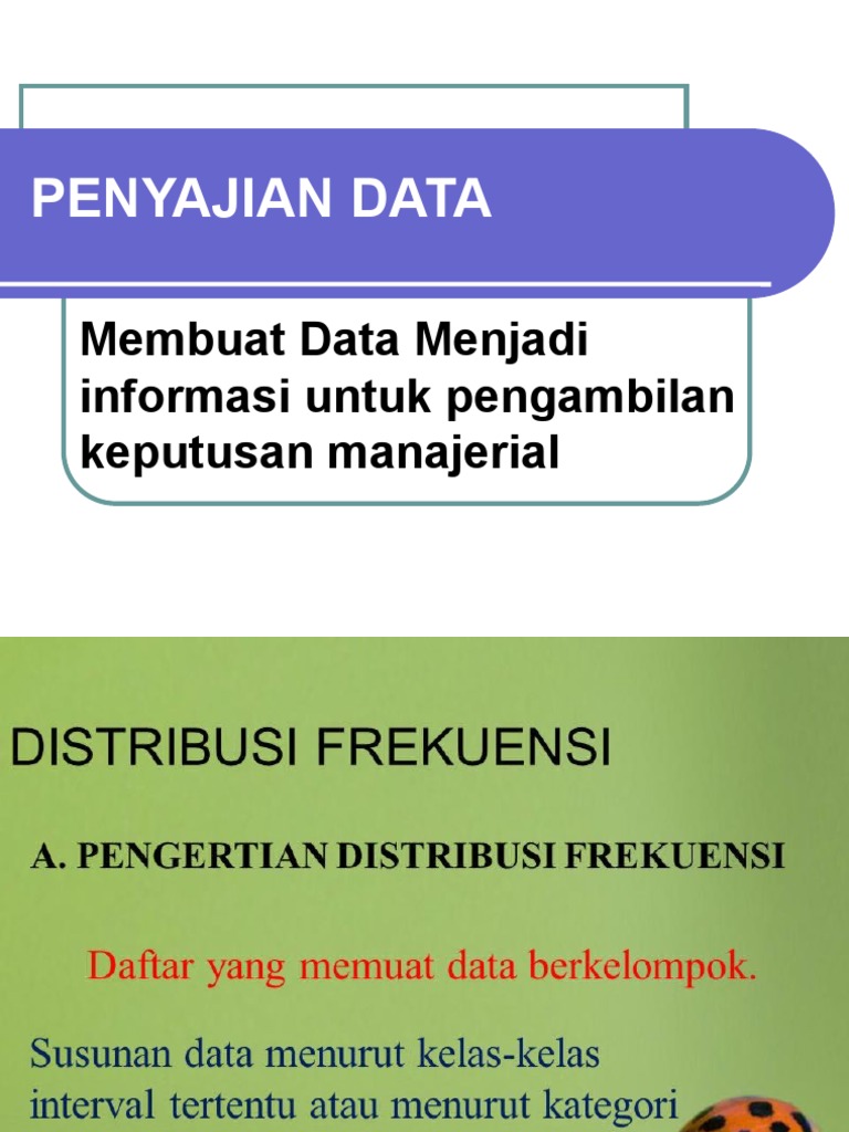 Pengertian dan Contoh Interval Kelas | PDF