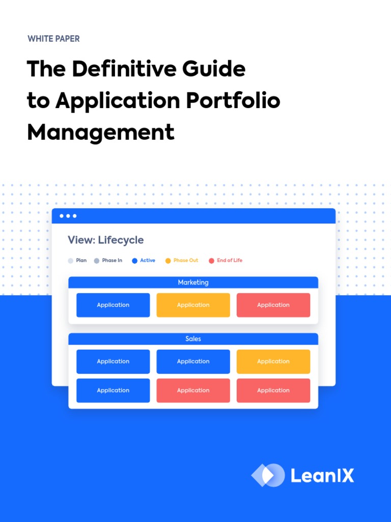 LeanIX Whitepaper Definitive Guide to APM | PDF | Cloud Computing ...