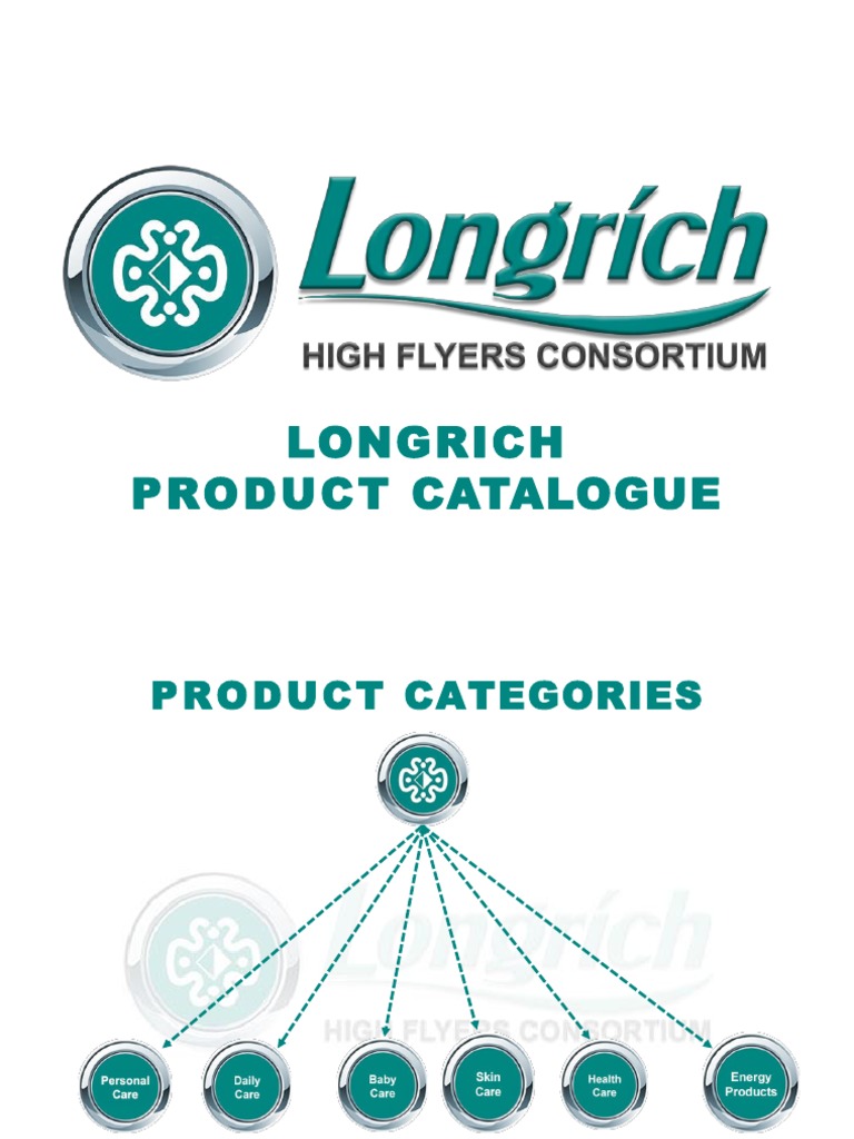 Marketing de Rede-Longrich-Produto | PDF