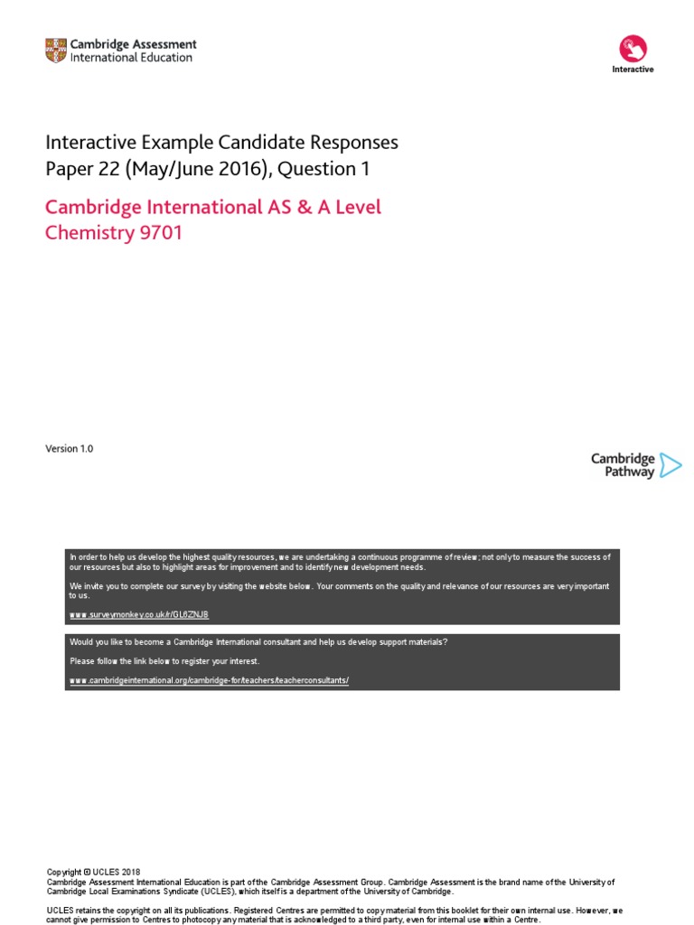 9701 iECRs | PDF | Proton | Neutron