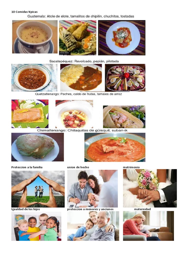 10 Comidas Tipicas | PDF