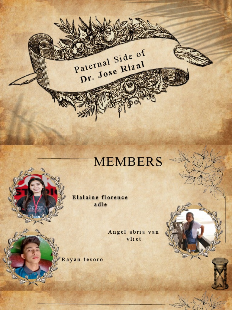 Paternal Side of Dr. Jose Rizal | PDF | Philippines