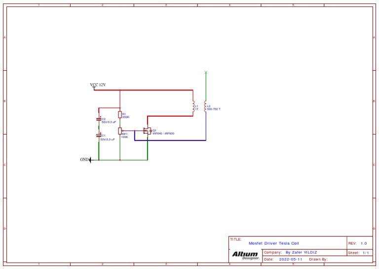 Tesla Schematic | PDF