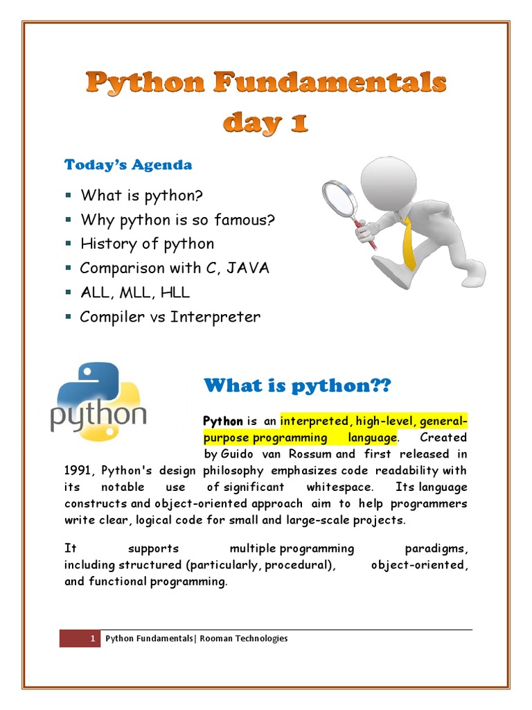 Pythonday1 211004 234002 | Download Free PDF | Python (Programming Language) | Transistor
