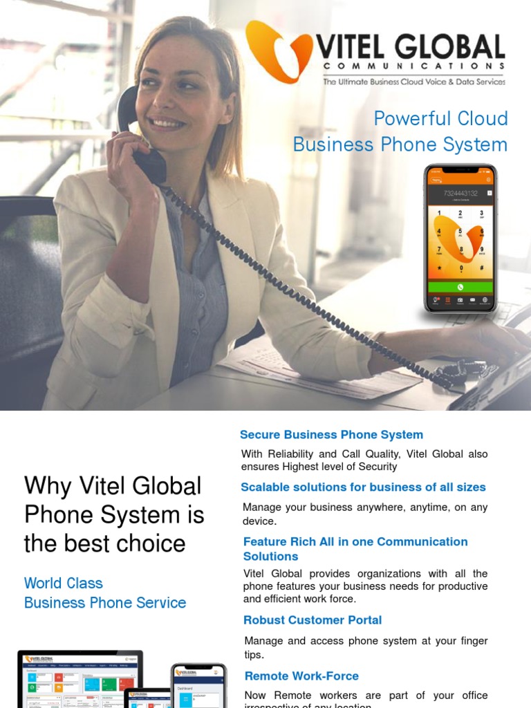 Vitel Global - Features | PDF | Conference Call | Videotelephony