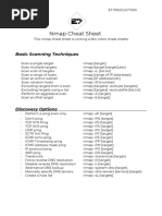Nmap + Nessus Cheat Sheet: Different Usage Options | PDF | Port (Computer Networking ...