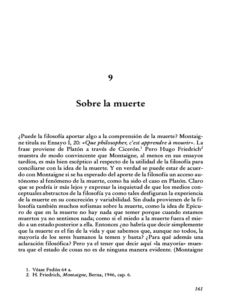 Filosofía y Comprensión de la Muerte | PDF | Martin Heidegger | Muerte