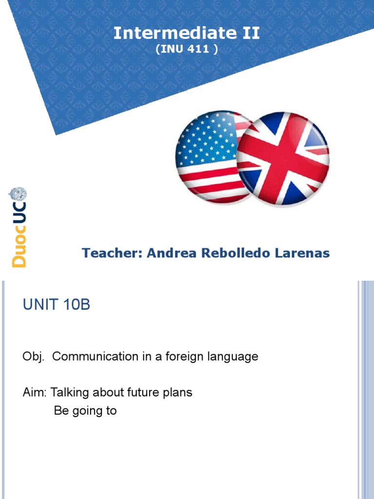 INU4101 - 2022 - 10B - Going To | PDF | Cognitive Science | Linguistic Typology