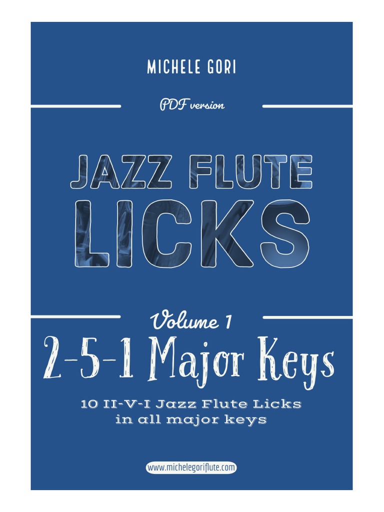 Jazz Flute Licks | PDF