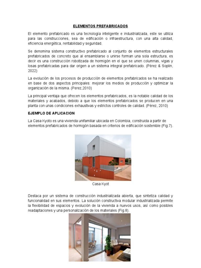 Elementos Prefabricados | PDF