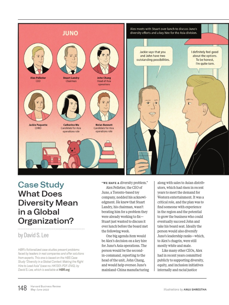 Case Study - What Does Diversity Mean | PDF