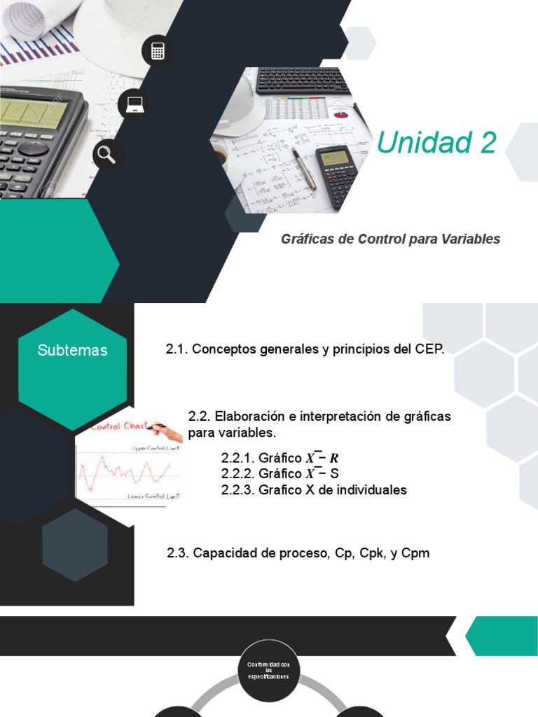Gráficas de Control para Variables | PDF | Estadísticas | Medición