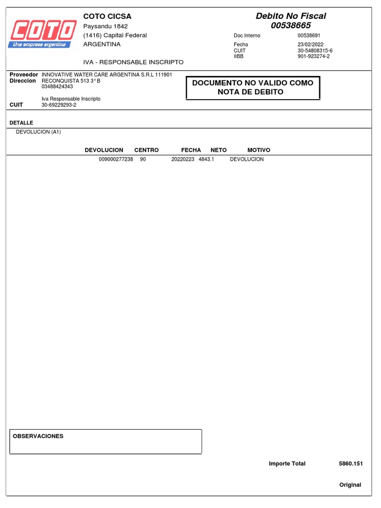 Sol NC 538665 - Coto | PDF