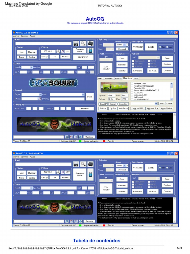 Tutorial Autogg (1) BR | Download grátis PDF | Memória Flash | Kernel (sistema operacional)