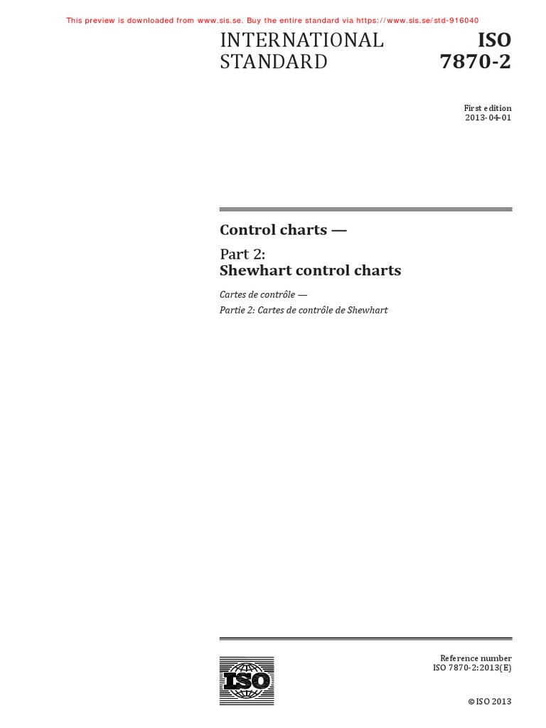 Iso 7870 2 2013 en PDF | PDF | International Organization For ...