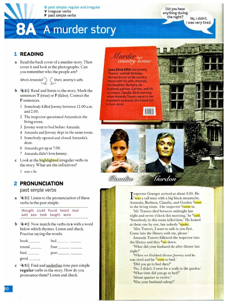 Unit 8. Lesson 8A, 8B, 8C | PDF