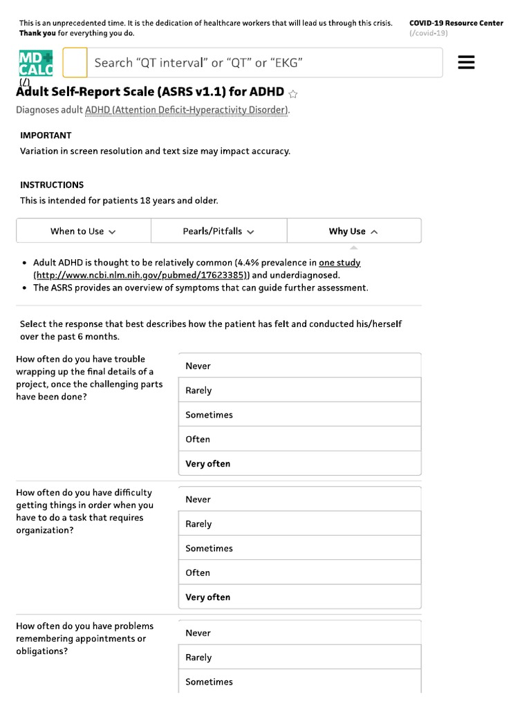Diagnostic Steps of ADHD | PDF