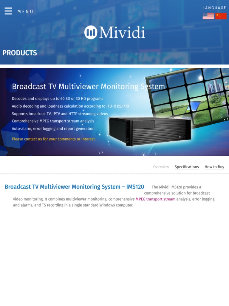 IP Multiviewer Monitoring System _ Video Wall | PDF