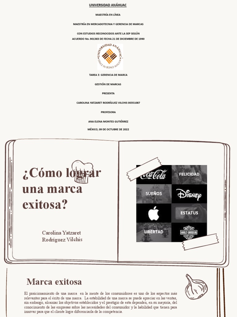 ¿Cómo Lograr Una Marca Exitosa? | PDF | Marca | Marketing