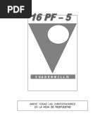 Prueba TAIS | PDF | Validez (Estadísticas) | Comportamiento