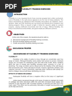 Worksheet Flexibility Facts | PDF | Flexibility (Anatomy) | Strength ...