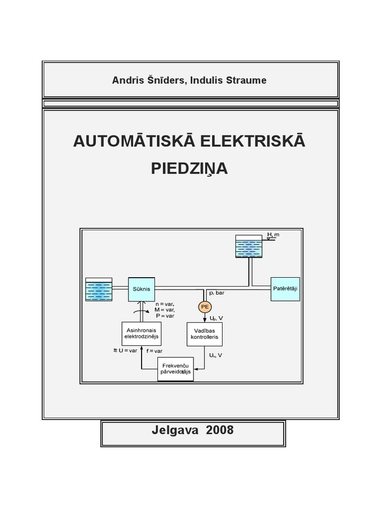 Automatiska Elektriska Piedzina | PDF